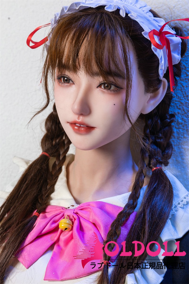 高級ラブドール Qita Doll #小野（xiaoye）ヘッド 166cm Cカップ メイド制服コスプレ フルシリコン製ラブドール 口開閉機能対応可能 リアルドール ダッチワイフ 等身大 ...