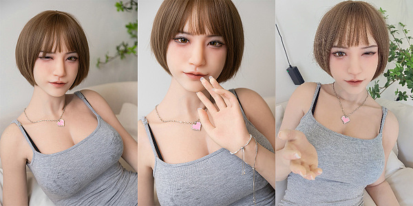 高級ラブドール Qita Doll #诺拉（nora）ヘッド 166cm Cカップ フェイシャル機能開閉目可能 フルシリコン製ラブドール 口開閉機能対応可能 リアルドール ダッチワイフ 等身大 ...