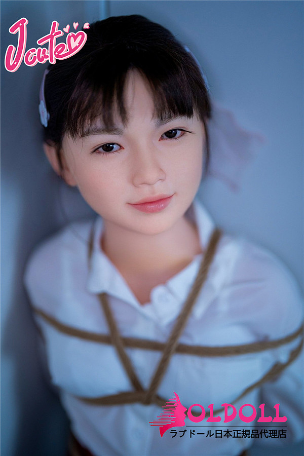 ロープで縛られた女性 ラブドール ロリー系 J cute 掲載画像AGD07ヘッド Yuiちゃん ＋133cm バスト平ボディ LL団 髪の毛植毛あり バスト平 高級 ろり系 等身大 リアル ...