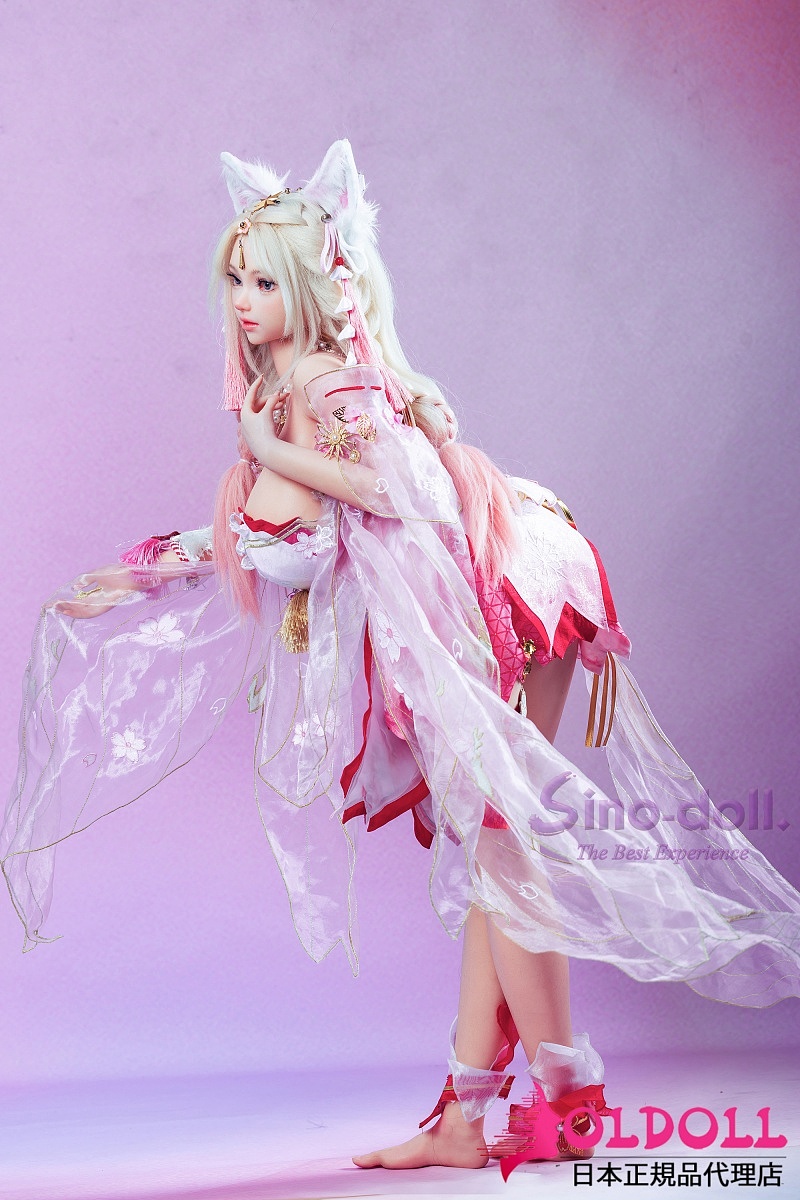 低身長爆乳実践向け超柔らかいラブドール 最新戦闘機ドール Sino doll 143cm Kカップ S58凛墨ヘッド シリコン製軽量化等身大ダッチワイフ