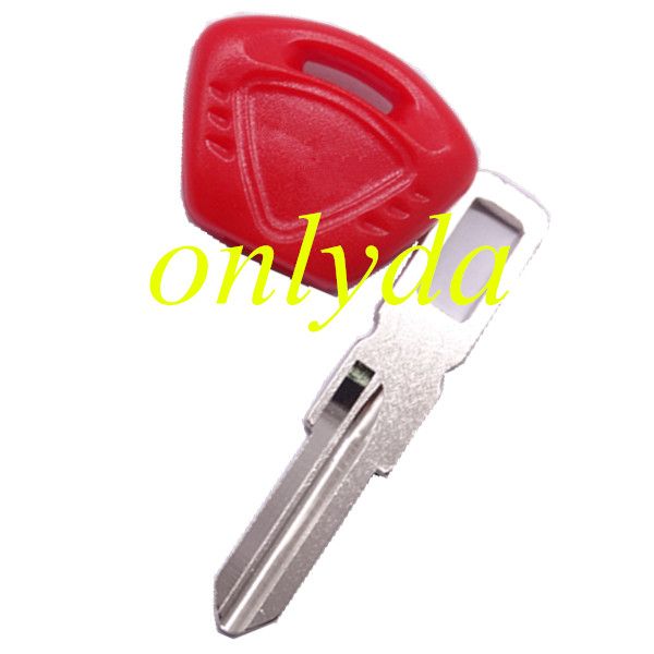 For Triumph Motorcycle key with right blade (red)