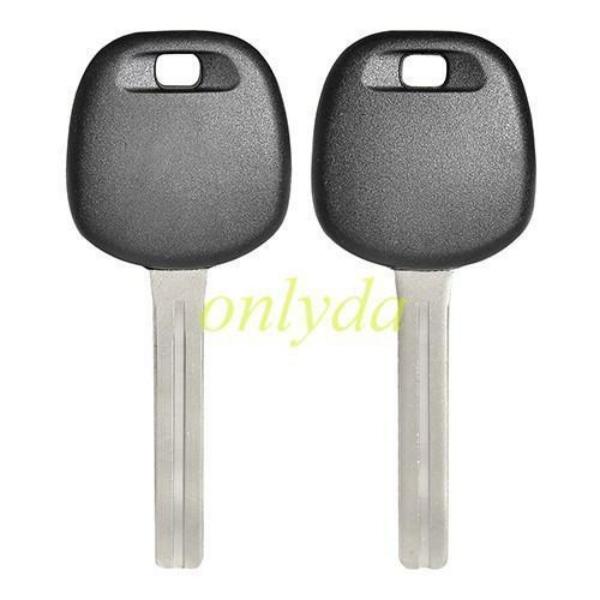 For Toyota transponder key blank with TOY40 blade(can put TPX long chip）
