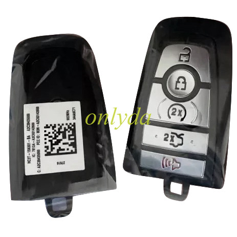 For Lincoln keyless 4+1 button remote key with 902mhz with HITAG PRO ...
