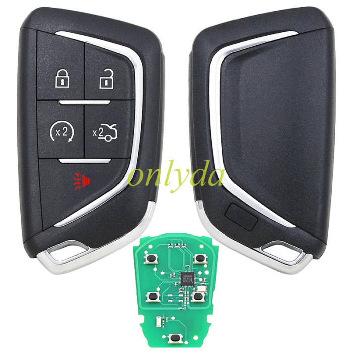 KEYDIY Remote key 5 button ZB07 smart key for KD-X2