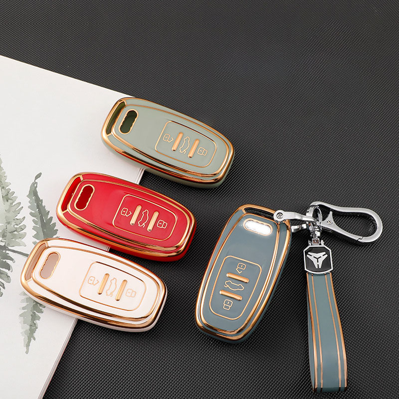 Audi TPU protective key case,please choose the color