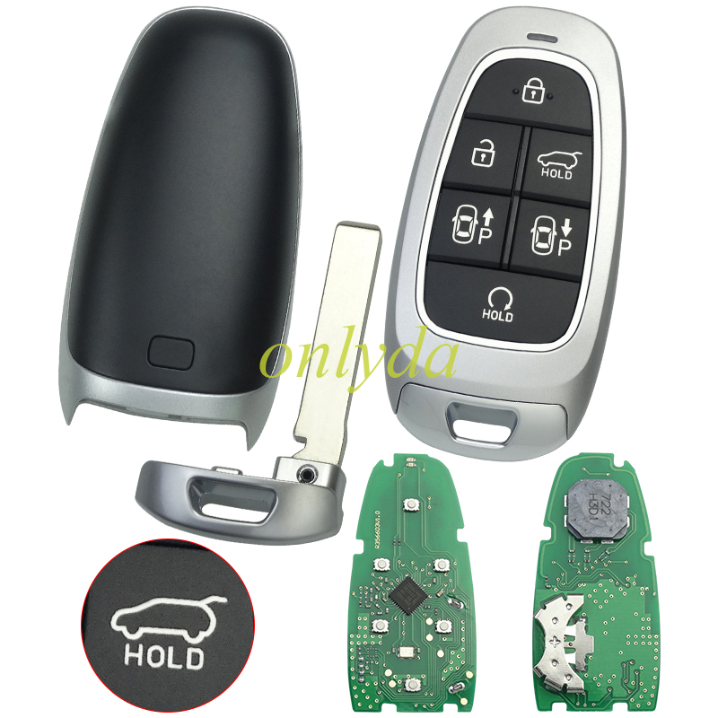 Aftermarket Smart Key 6 Button 433Mhz 47chip For Hyundai Santa Fe 2021 ...