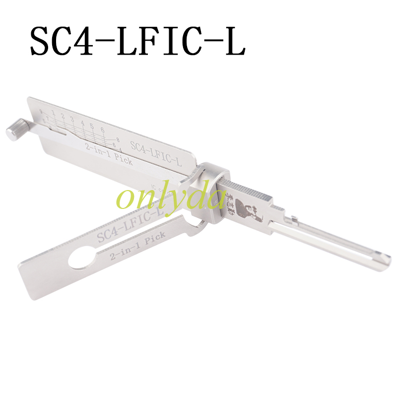SC4-LFIC-L lishi 2 in 1 decode and lockpick for Schlage Residential Lock