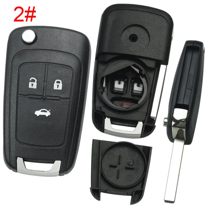free shipping and no tax from czech to europe 10pcs/lot for Opel remote ...