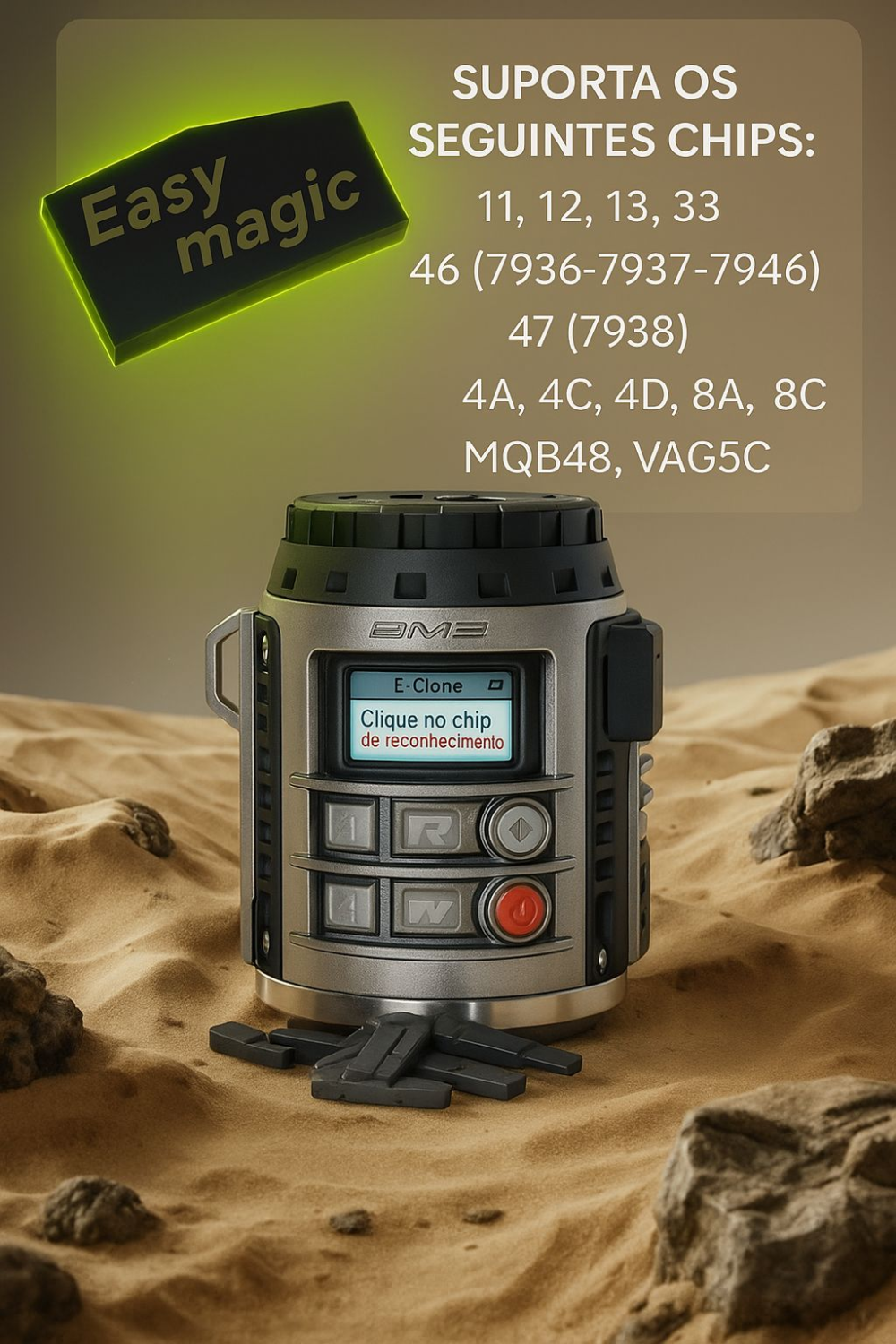 Chips for New 2M2 easy clone chip machine