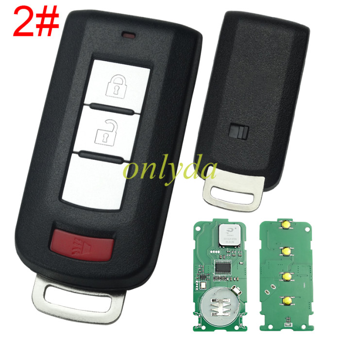 For Fiat Keyless remote key with pcf7952 chip 434mhz , pls choose the ...
