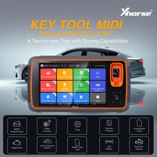 Xhorse XSBTK0EN Bluetooth Digital Smart Key XM38 Smart Key Supports iOS ...