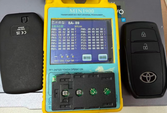 For Genuine Toyota Land Cruiser 2018-2024 Smart Key, 2 Buttons 8990H ...