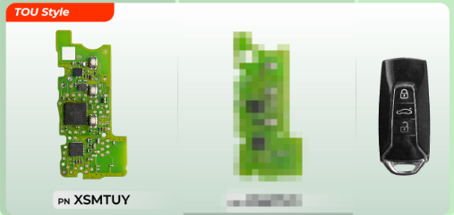 Xhorse XSMTUY Universal Smart pcb 3 Buttons VW Style for VVDI MLB Tool